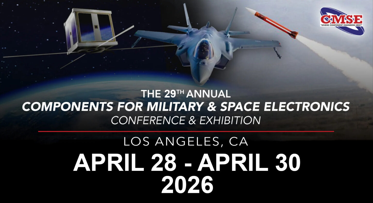CMSE Conference 2026 | Components for Military & Space Electronics ...