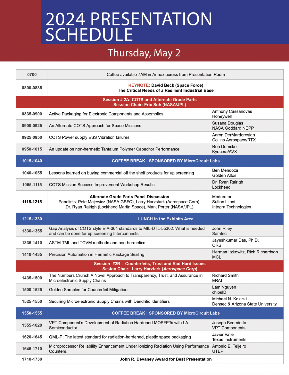 CMSE 2024 Program Book - TJ Green Associates LLC.